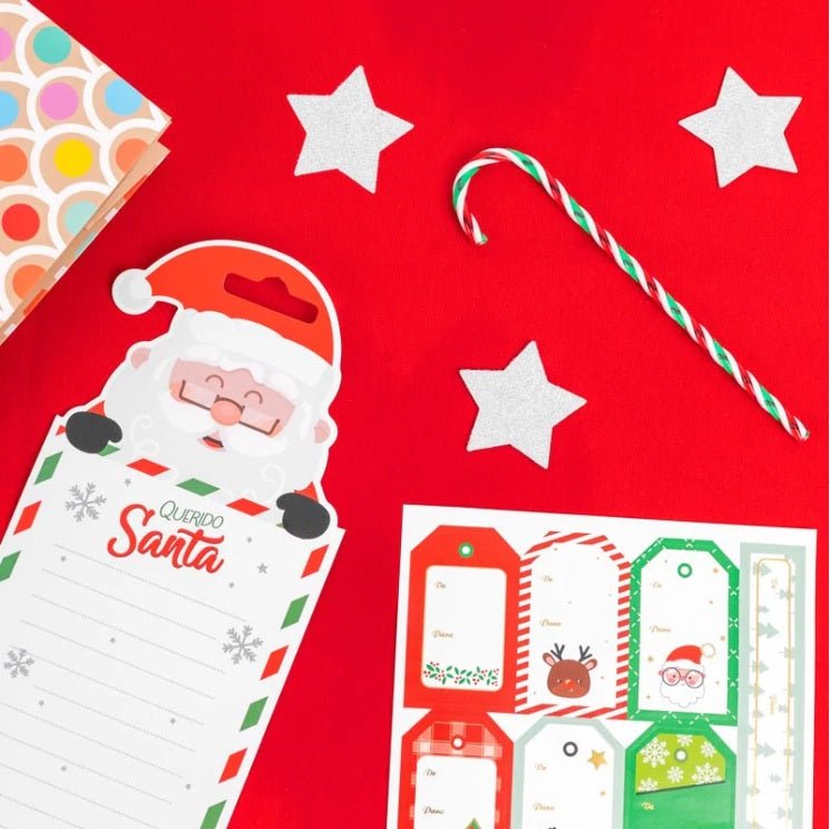 Etiquetas para regalos Papá Noel